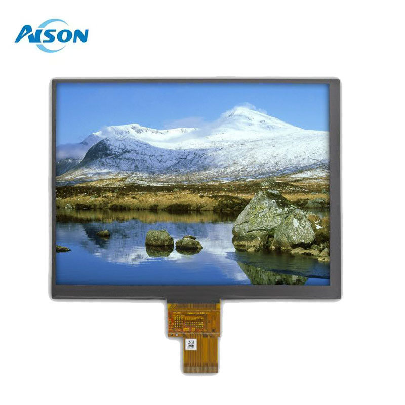 40 Pin 8 Inch LCD Display High Brightness LCD Display 1024x768 LVDS ...
